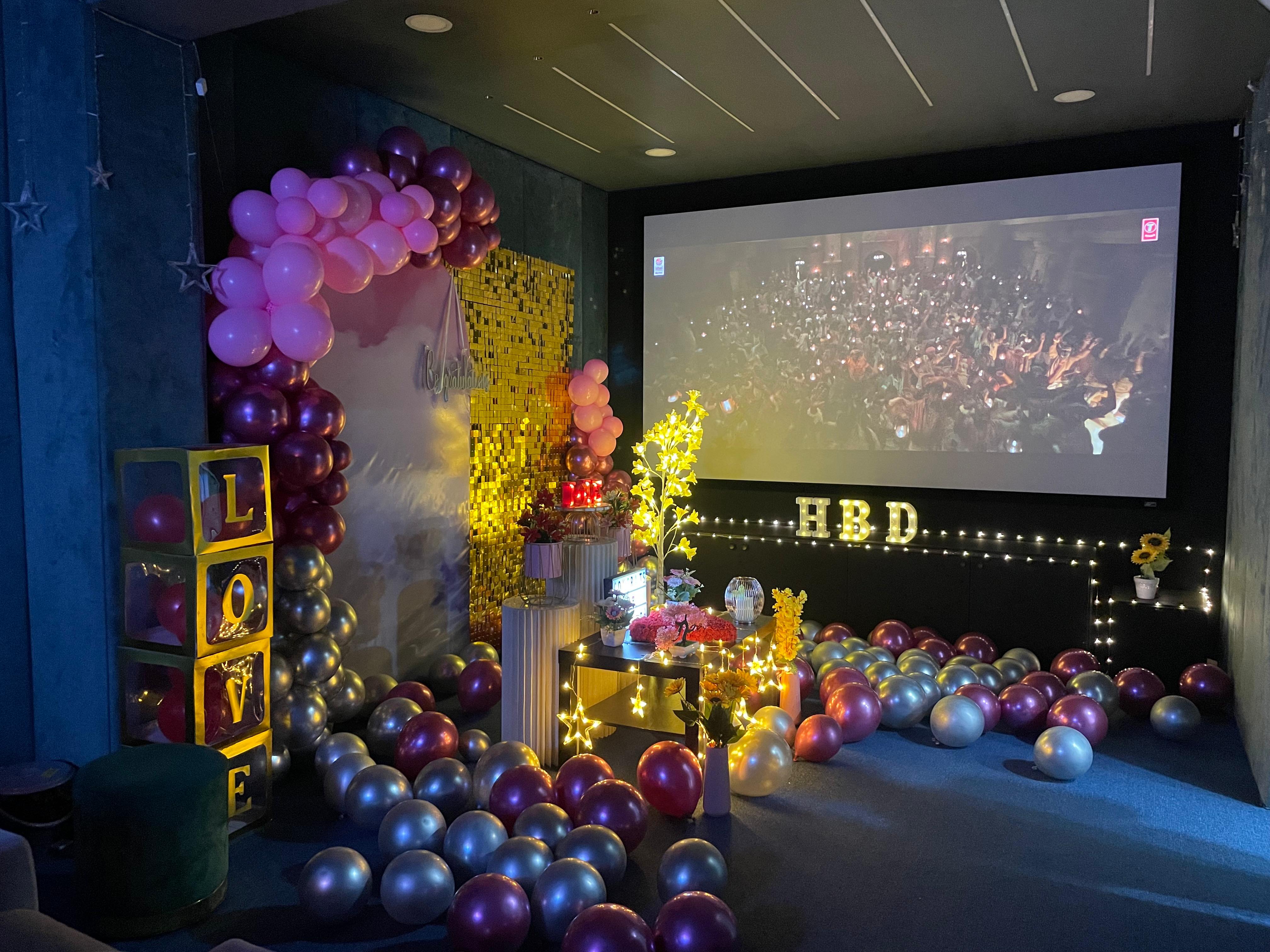 Binge N Fiesta - Best private theater in hyderabad.